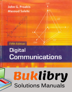 Solutions Manual of Digital Communications by Proakis | 5th edition ...